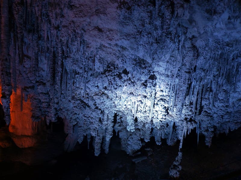 Geological Formation Underground. Stock Photo - Image of bright ...