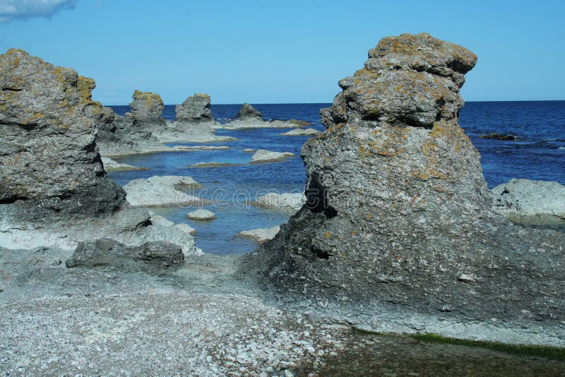 Geological Forms From Seaside, Gotland Picture. Image: 6180712