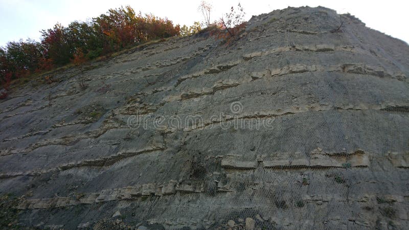 Geological Layers of Stone. Granite Stock Image - Image of granite ...