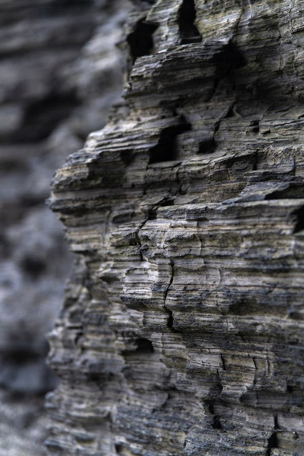 Surface of the Cliff at the Seaside Stock Photo - Image of seaside ...