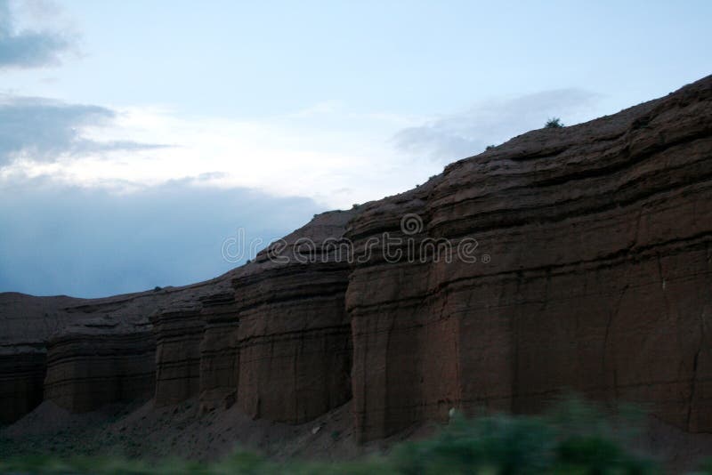 Geological Structure of Sand in Utah Stock Image - Image of geological ...