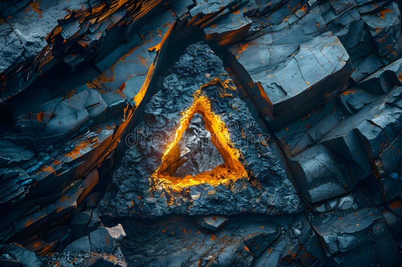 Geological Survey for Mining in Minimalist Aesthetic. Concept Mining ...