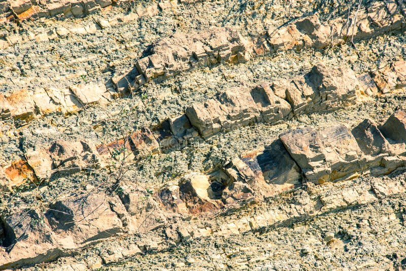 Geology stock image. Image of aging, rock, bedrock, quarry - 83703235