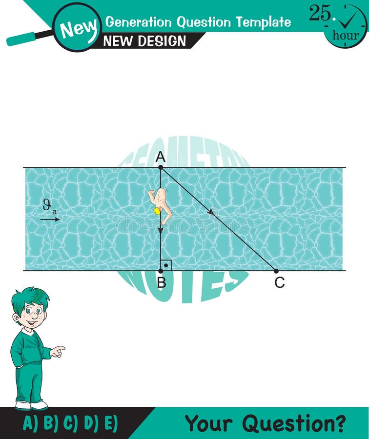 Math, Angles, Angles on the Plane, Angle Questions, Exam Question Stock ...