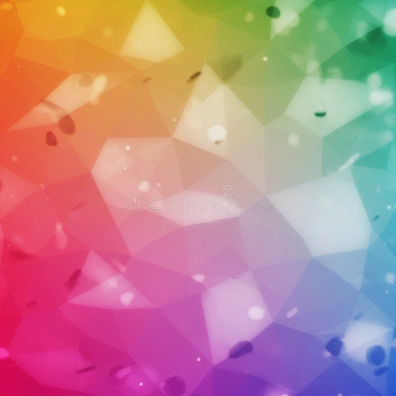 Geometric Abstract Background Featuring a Blend of Warm and Cool Colors ...
