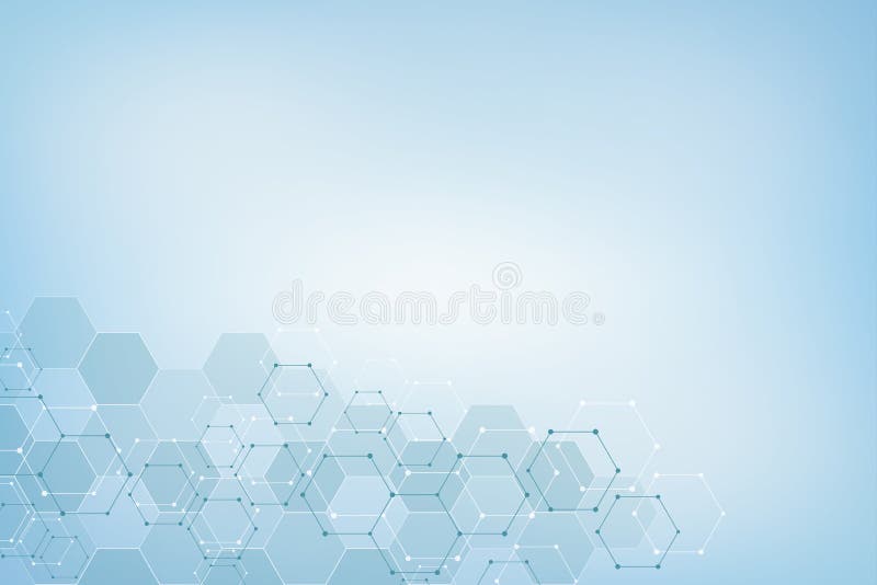 Geometric Abstract Background With Hexagons Elements. Medical ... Geometric Abstract Background With Hexagons Elements. Medical ...