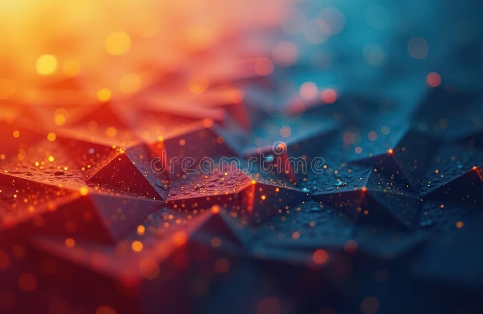 Geometric Abstract Background. Modern Design Loop. Vivid Colors Blend into Textured Shapes Stock ...