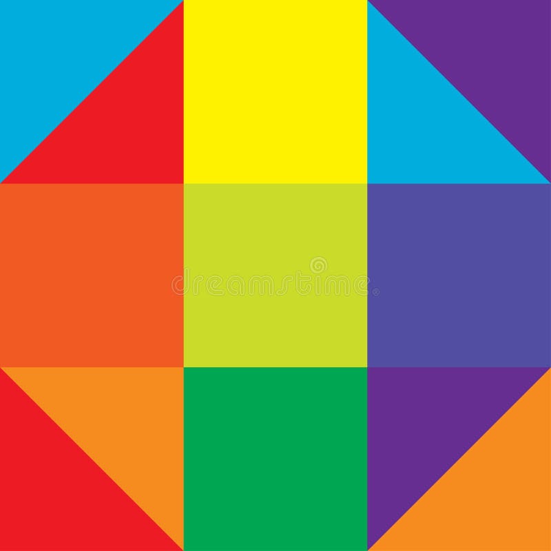 Geometric Abstract Background, Poster Design, Simple Shapes in Complex ...