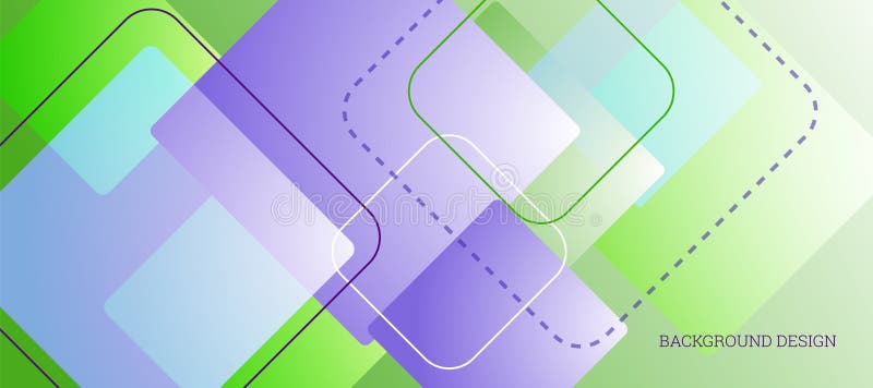 Geometric Abstract Background. Various Geometric Shapes. Cover Design ...