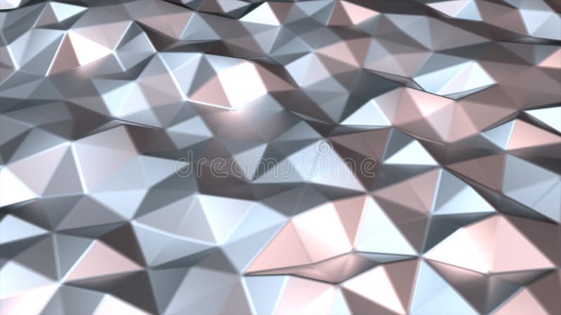 Geometric Abstract Background. Slow Moving Triangles. Stock Video ...