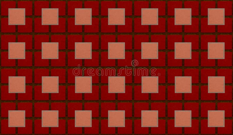 Geometric Abstract Background Square Texture Dark Red Tile Stock ...