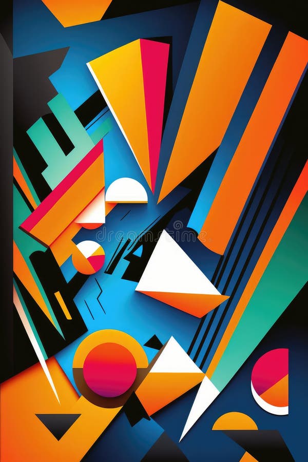 Geometric Abstract Background, a Stunning Geometric Abstract Background ...