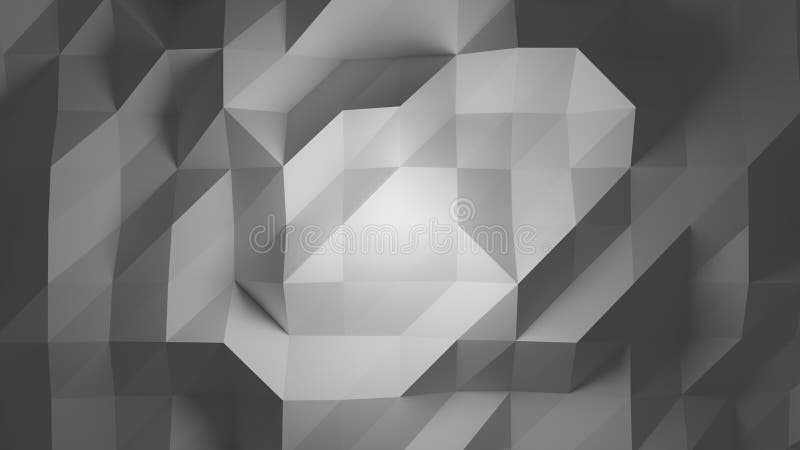 Geometric Abstract Background Triangle Texture Bw Stock Illustration ...