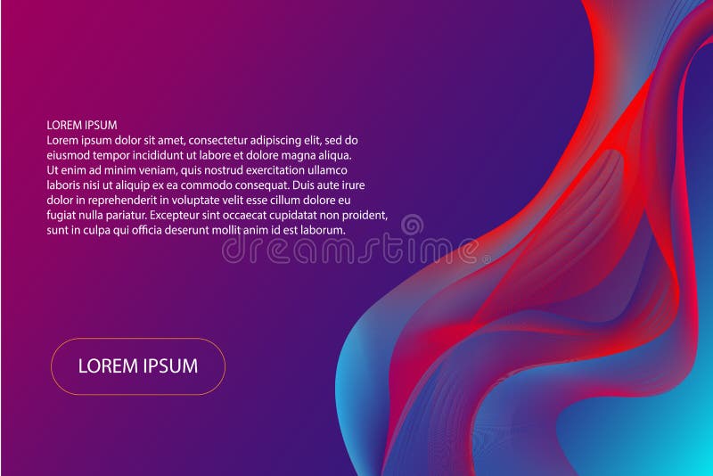 Geometric Abstract Background. Wave Flow. Graphic Background for Your ...