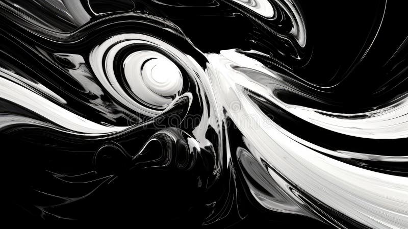 Geometric abstract black stock illustration. Illustration of modern ...