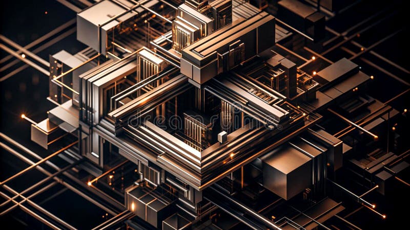 Geometric Abstract: a Celebration of Form and Structure Digital Art ...