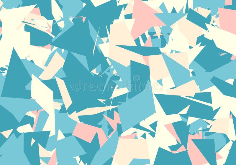 Geometric Abstract Chaos Vector Background. Shape Concept Stock Vector ...