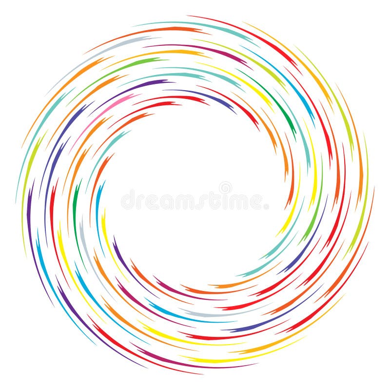 Geometric Abstract Circle, Circular Element Vector Stock Vector ...