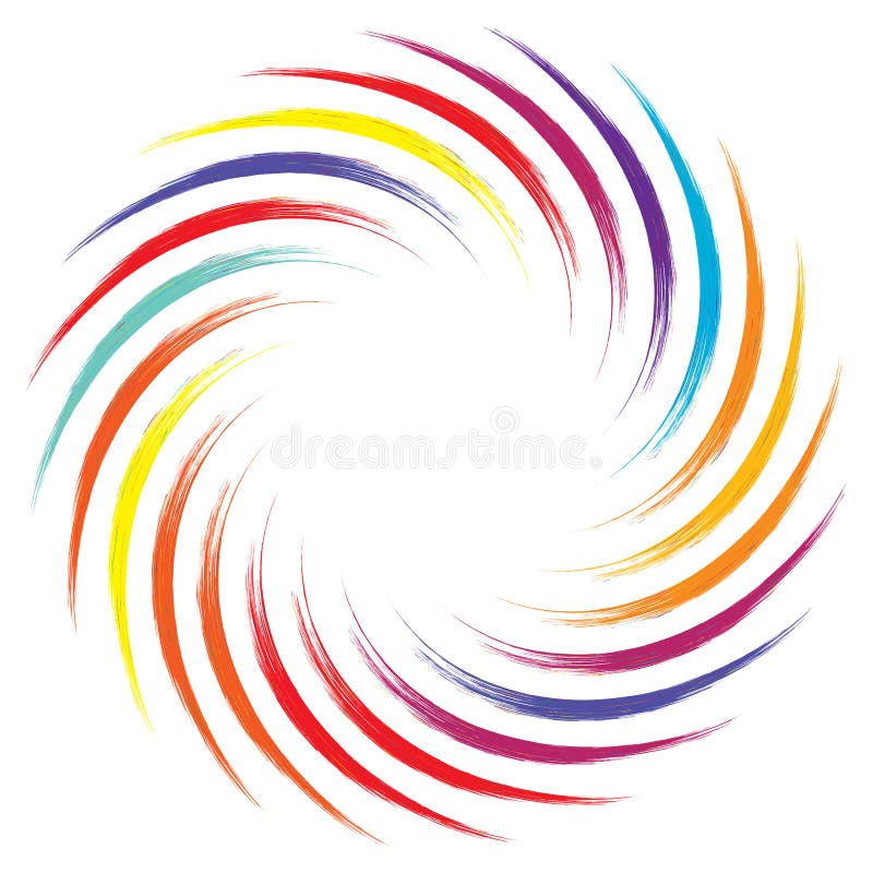 Geometric Abstract Circle, Circular Element Vector Stock Vector ...