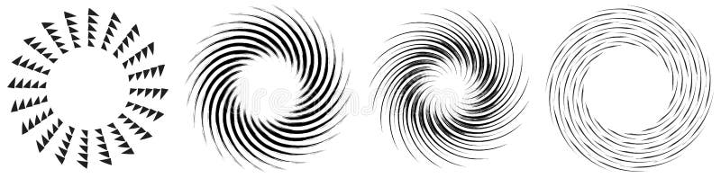 Geometric Abstract Circle, Circular Element Vector Stock Vector ...