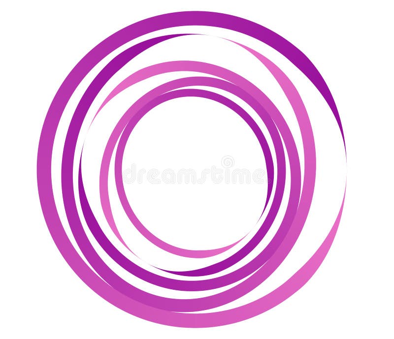 Geometric and Abstract Circle, Circular Vector Design Element Stock ...