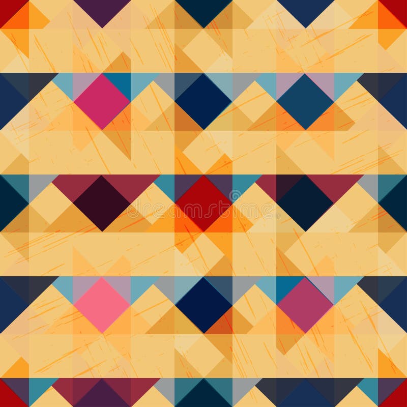 Geometric Abstract Color Pattern Vector Illustration Stock Vector ...