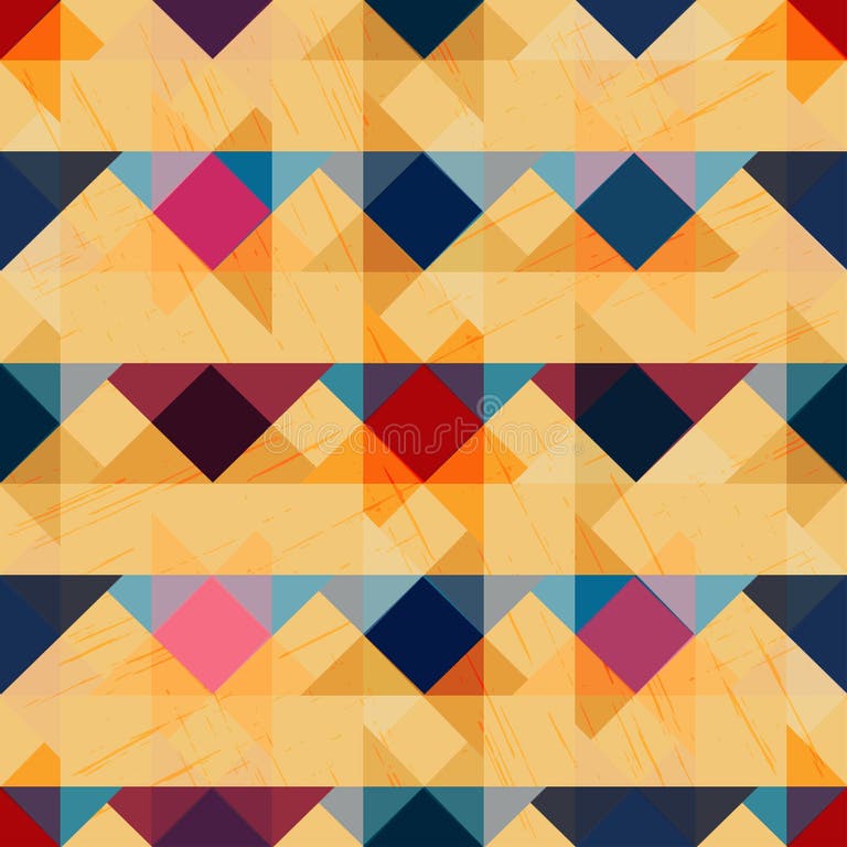 Geometric Abstract Color Pattern Vector Illustration Stock Vector ...