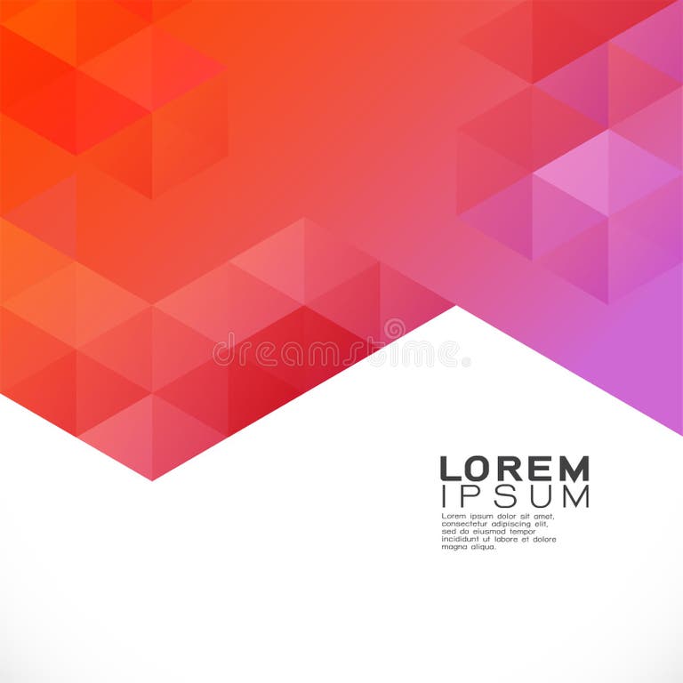 Abstract Colorful Gradient Geometric Template Modern Overlapping on Top ...