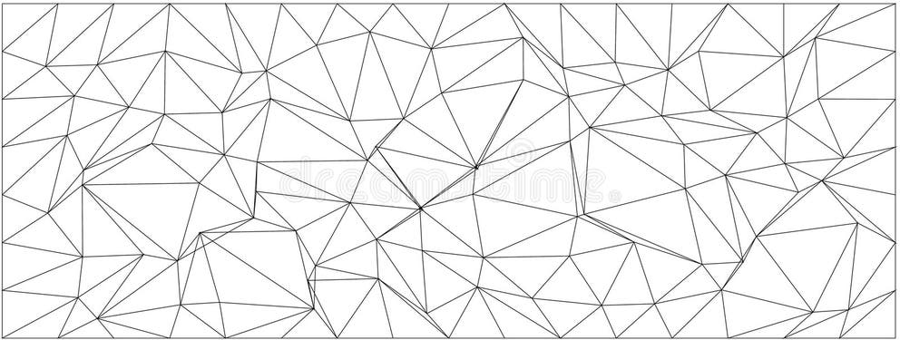Geometric Abstract Design with Chaotic Line Patterns for Art and ...