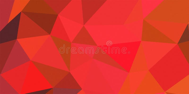 Red Faceted Polygon Background for Web and Print Stock Image - Image of ...