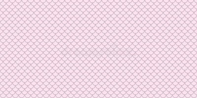 Geometric Abstract Fish Scale Pink Vector Pattern Background Stock ...