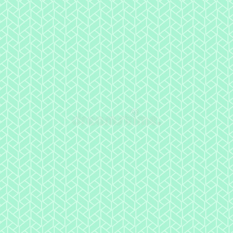 Geometric Abstract Green Background. Seamless Pattern of White ...