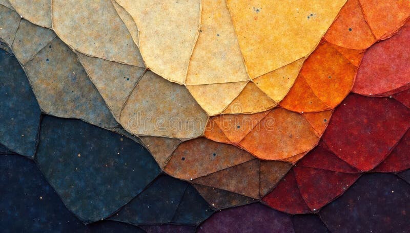 Geometric Abstract, Muted Earth Tones, Woven Effect, Graphic, Clean ...