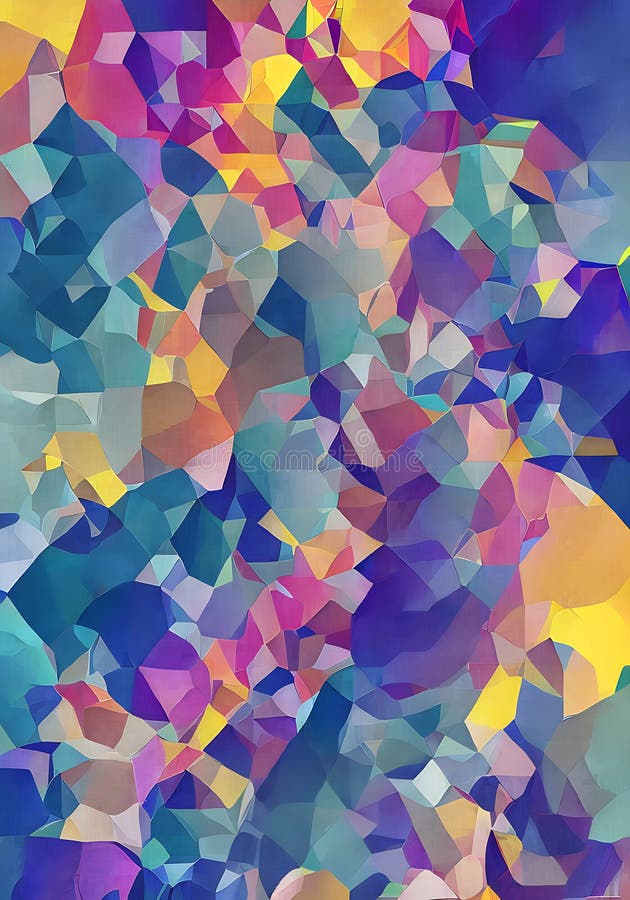 Geometric Abstract Layout with Panels. Stock Illustration ...