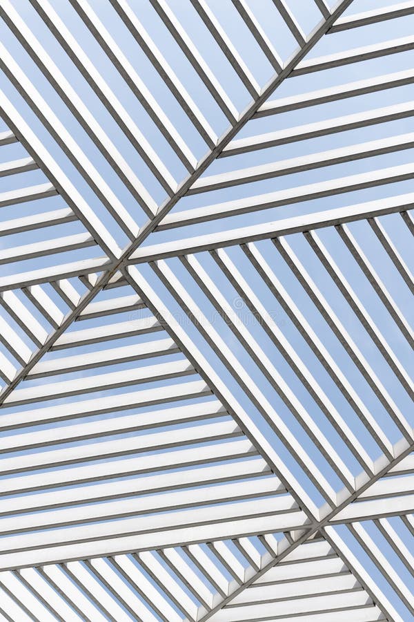 Geometric Abstract Pattern Background. Architectural Structure ...