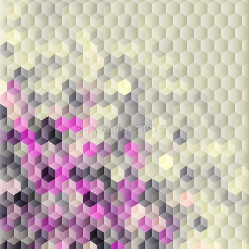 Geometric Abstract Pattern. Stock Vector - Illustration of backdrop ...