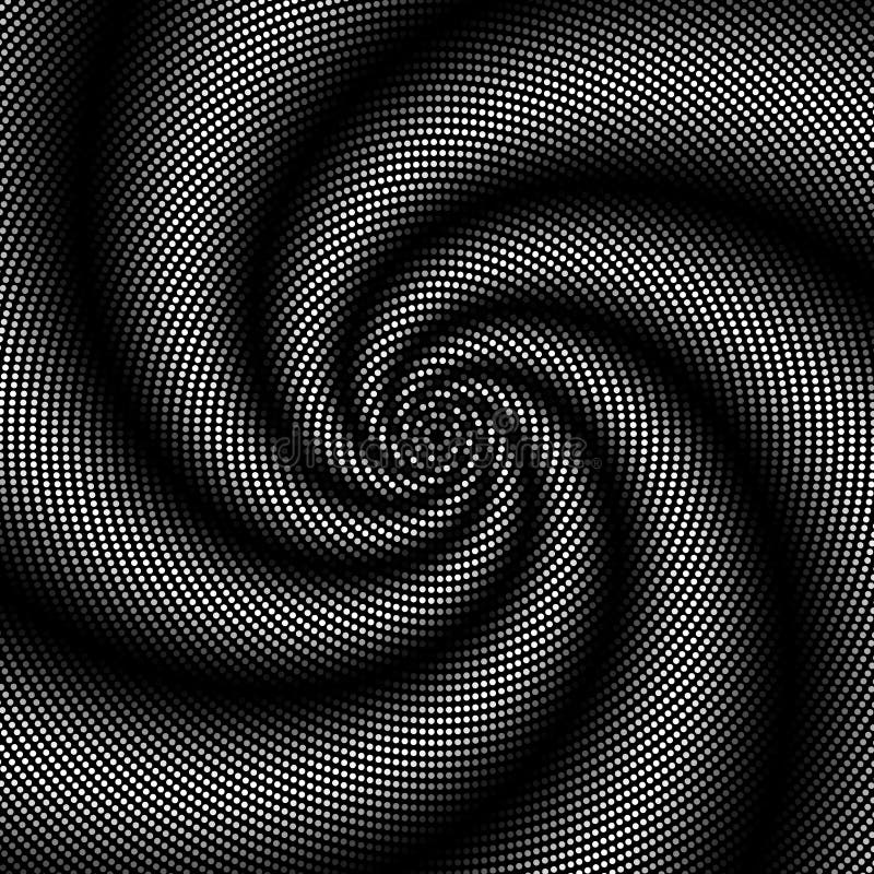 Geometric Abstract Pattern. Halftone Small Dots Pattern. Stock Vector ...