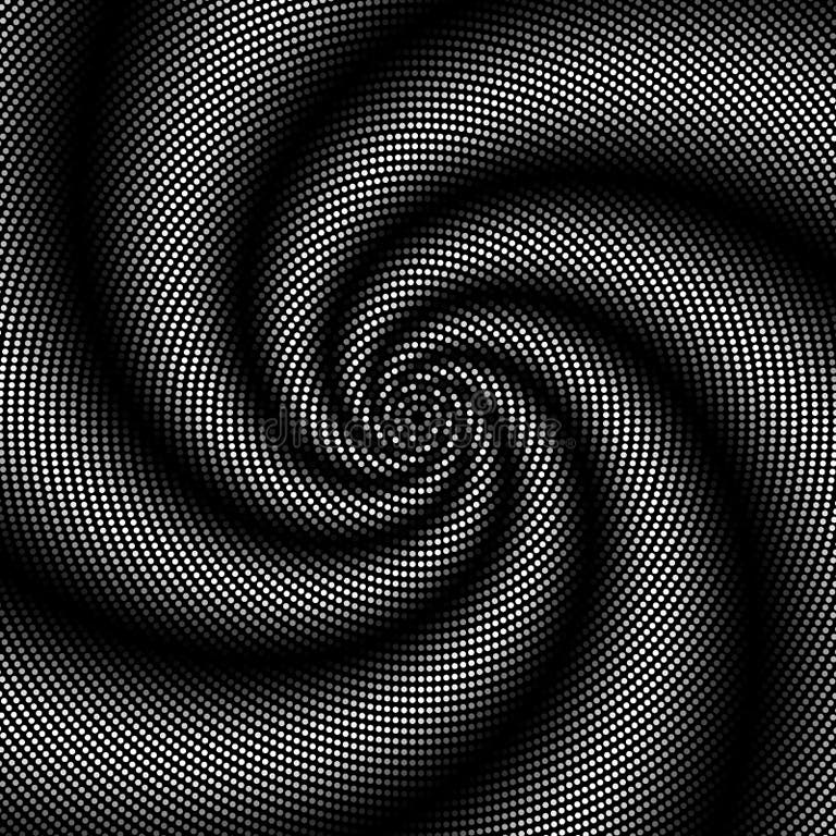 Geometric Abstract Pattern. Halftone Small Dots Pattern. Stock Vector ...