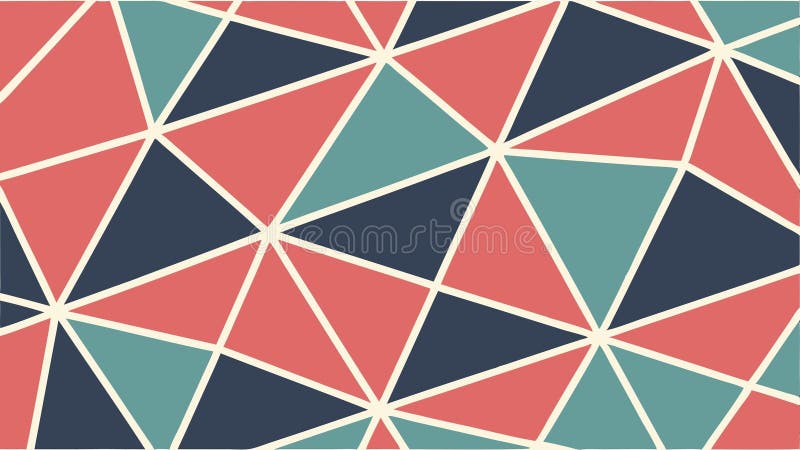 Geometric Abstract Pattern Interlocking Shapes Background Design Vector Design Generative Ai