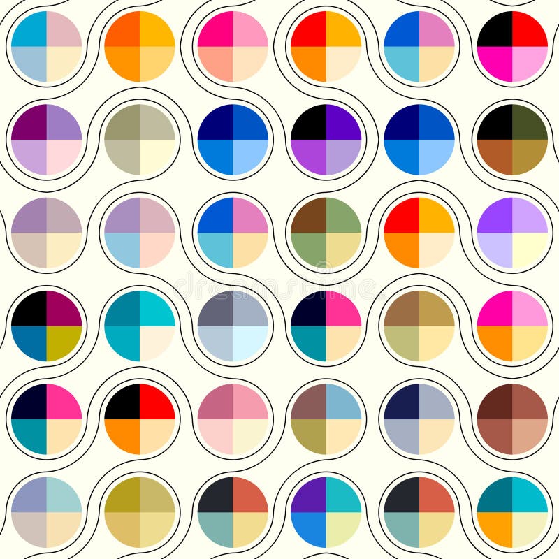 Geometric Abstract Pattern. Intersection Patchwork Plaid Style Stock ...