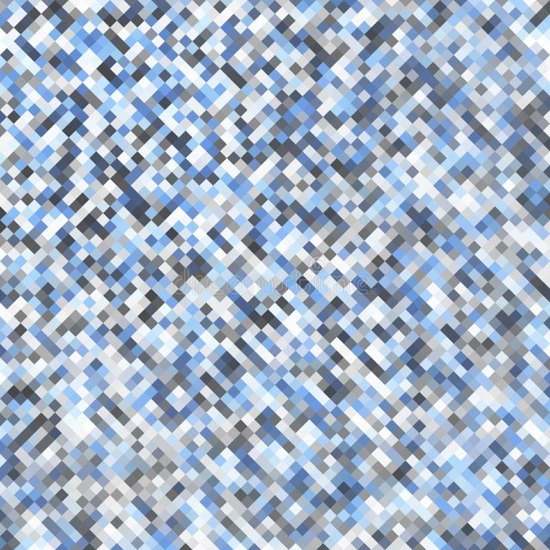 Geometric Abstract Pattern in Low Poly Pixel Art Style. Stock Vector ...