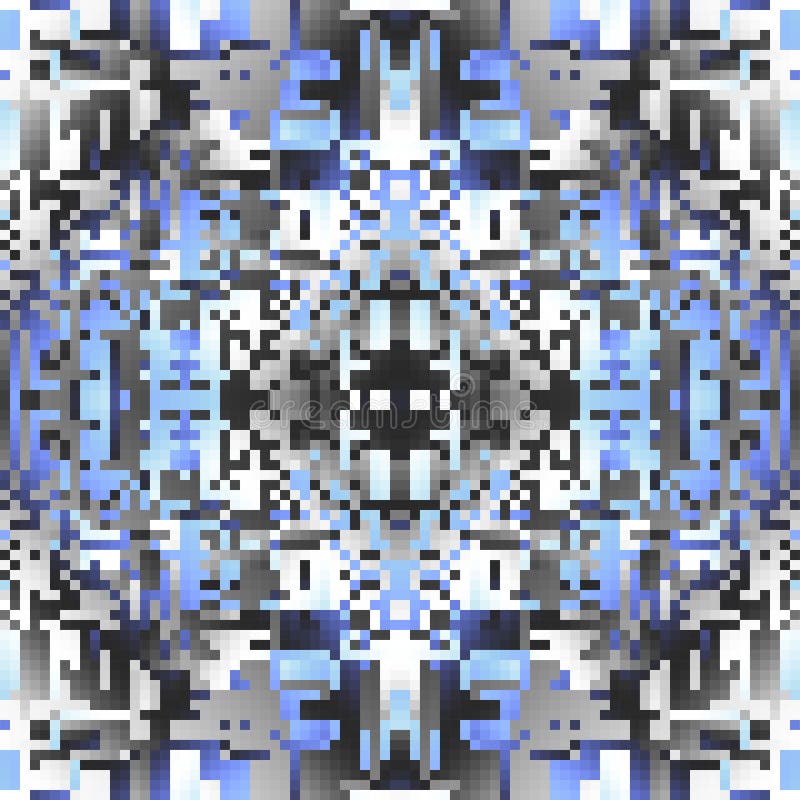 Geometric Abstract Pattern in Low Poly Style. Stock Vector ...