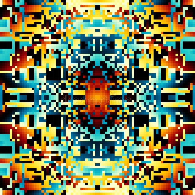 Geometric Abstract Pattern in Low Poly Style. Stock Vector ...