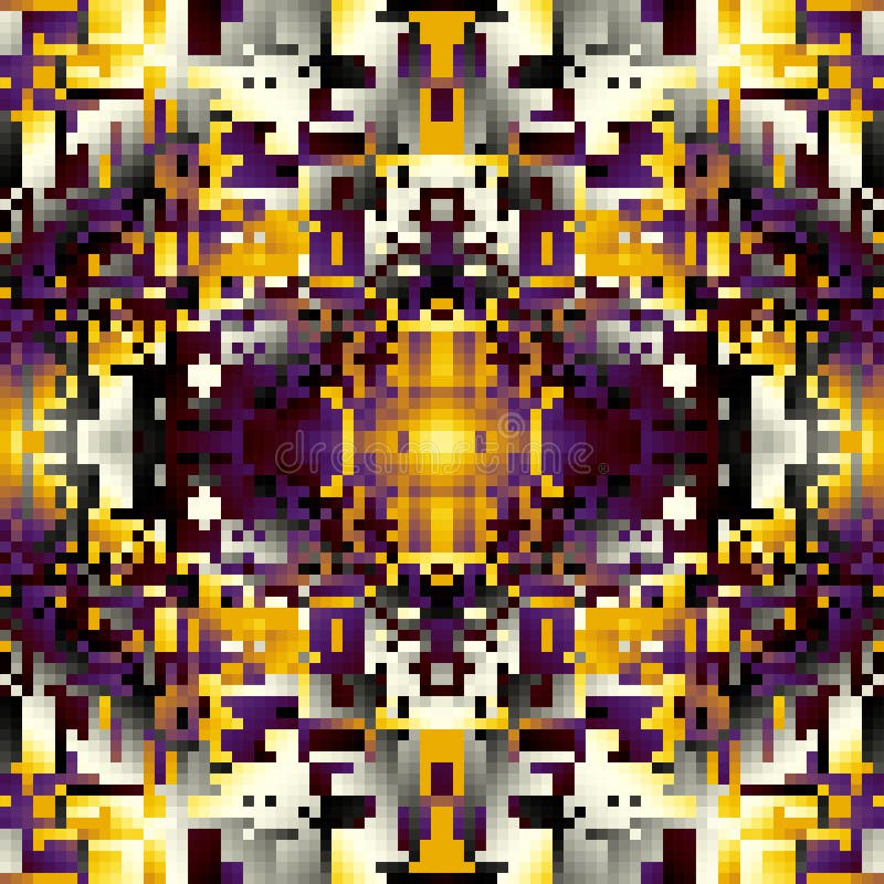 Geometric Abstract Pattern in Low Poly Style. Stock Vector ...