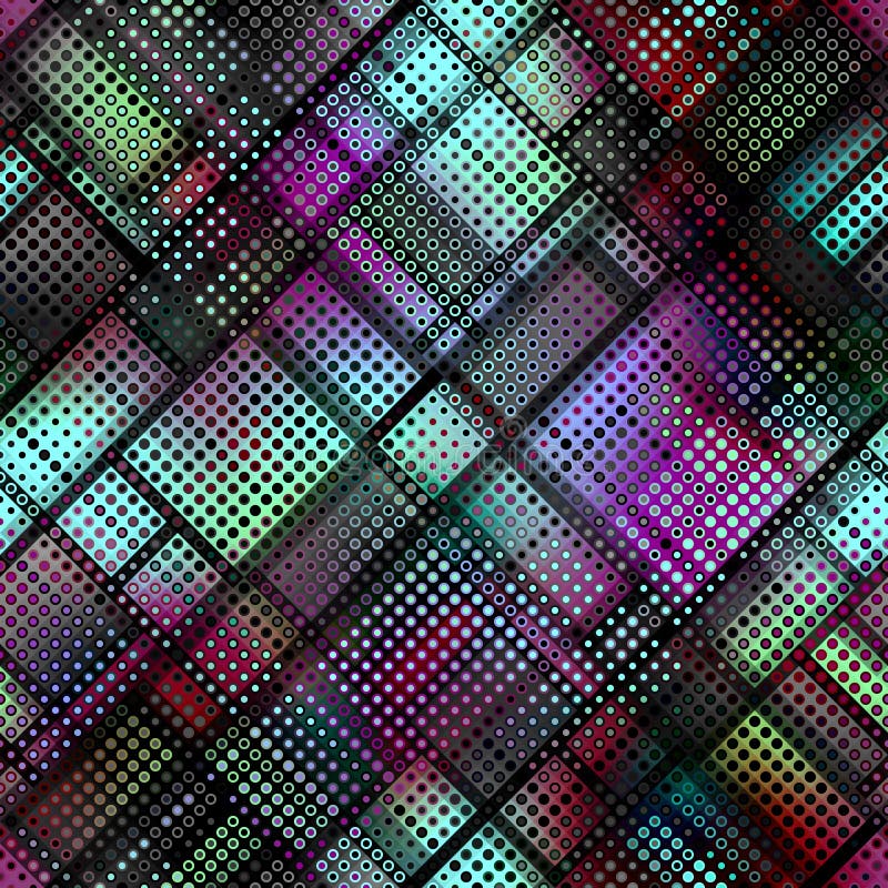 Geometric Abstract Pattern in Low Poly Style. Stock Vector ...