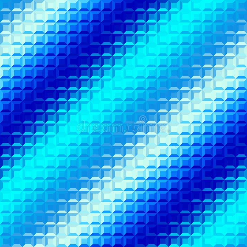 Geometric Abstract Pattern in Low Poly Style. Stock Illustration ...