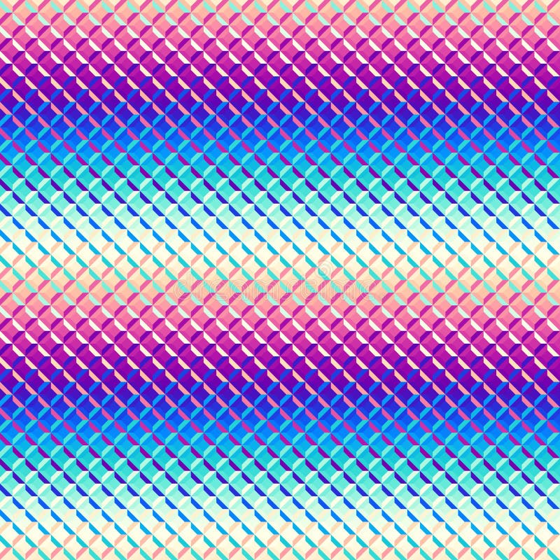 Geometric Abstract Pattern in Low Poly Style. Stock Illustration ...