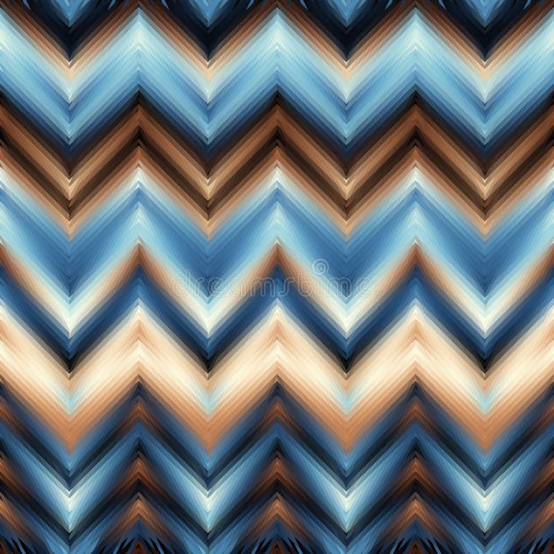 Geometric Abstract Pattern in Low Poly Style. Seamless Vector Chevron ...