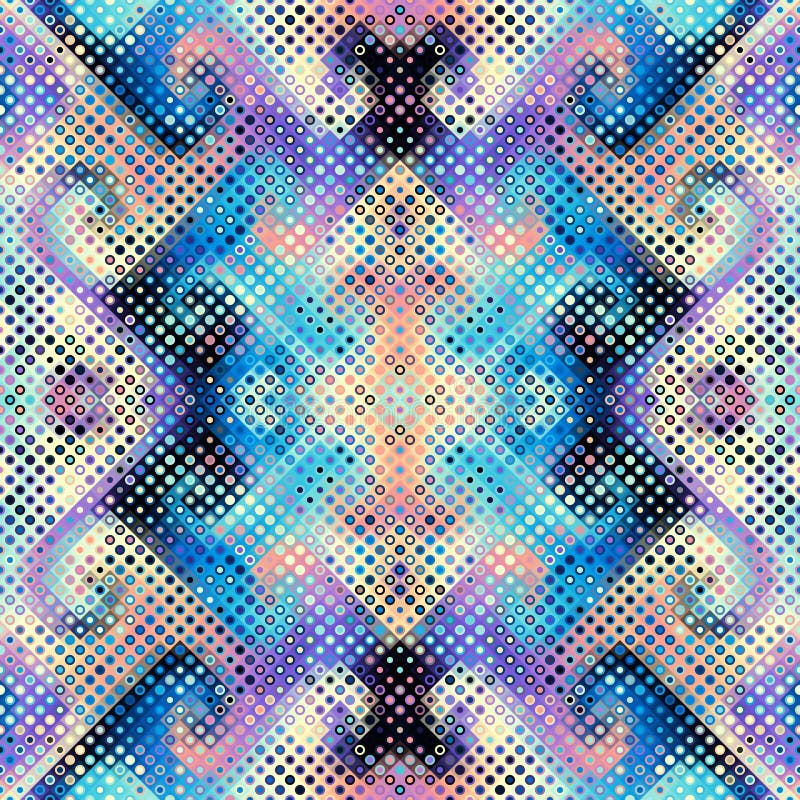 Geometric Abstract Pattern in Low Poly Style. Stock Vector ...