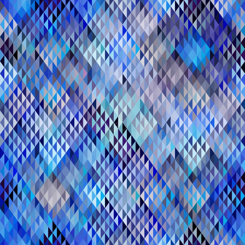 Geometric Abstract Pattern in Low Poly Style. Stock Vector ...